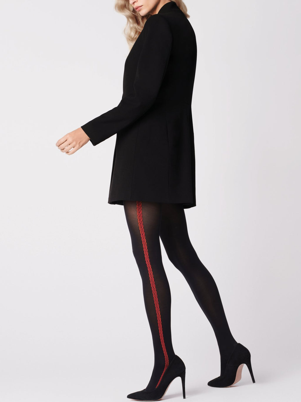 Rosetto Opaque Seamed Tights – Leg Appeal